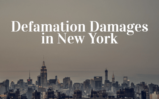 New York Defamation Law Guide | Libel & Slander - Minc Law