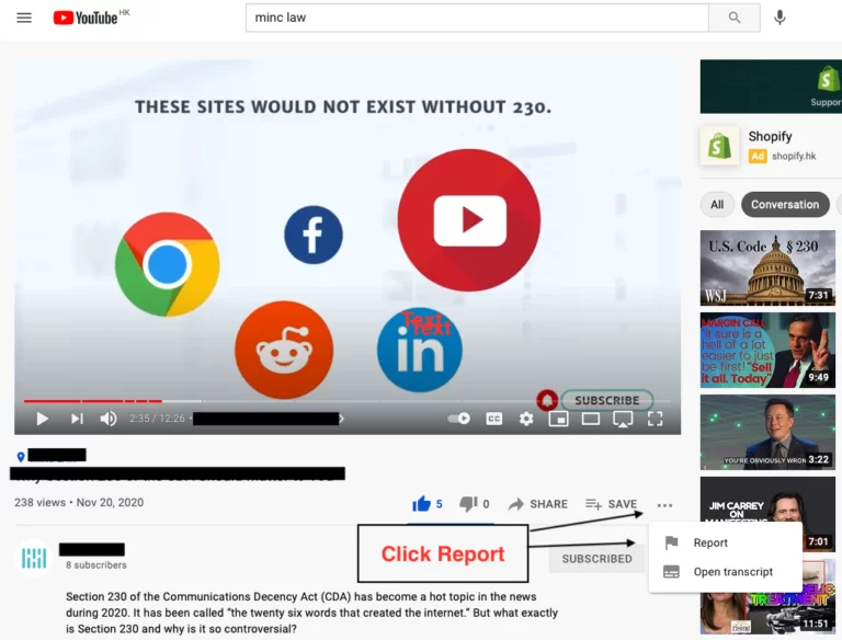 How to Report & Remove Defamation on YouTube - Minc Law