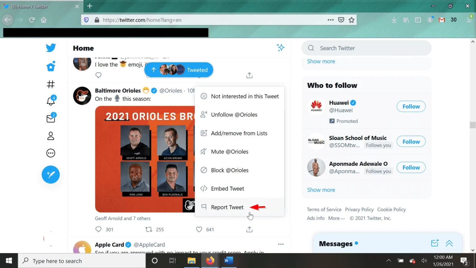 How to Report a Tweet & Twitter Account - Minc Law