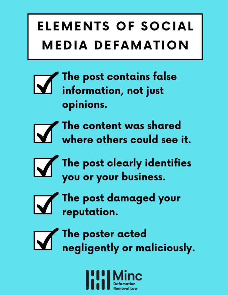 How to Deal With Social Media Defamation, Libel and Slander